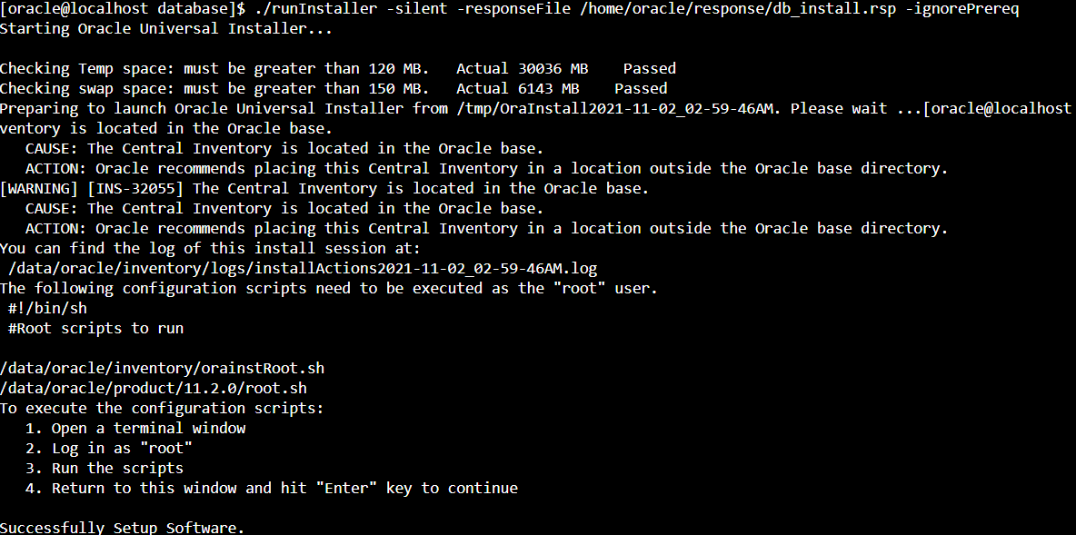 oracle 11g 兼容性验证 - OpenAnolis龙蜥操作系统开源社区